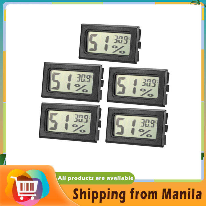 Digital Thermometer Mini LCD Display Temperature Humidity Meter for Egg ...