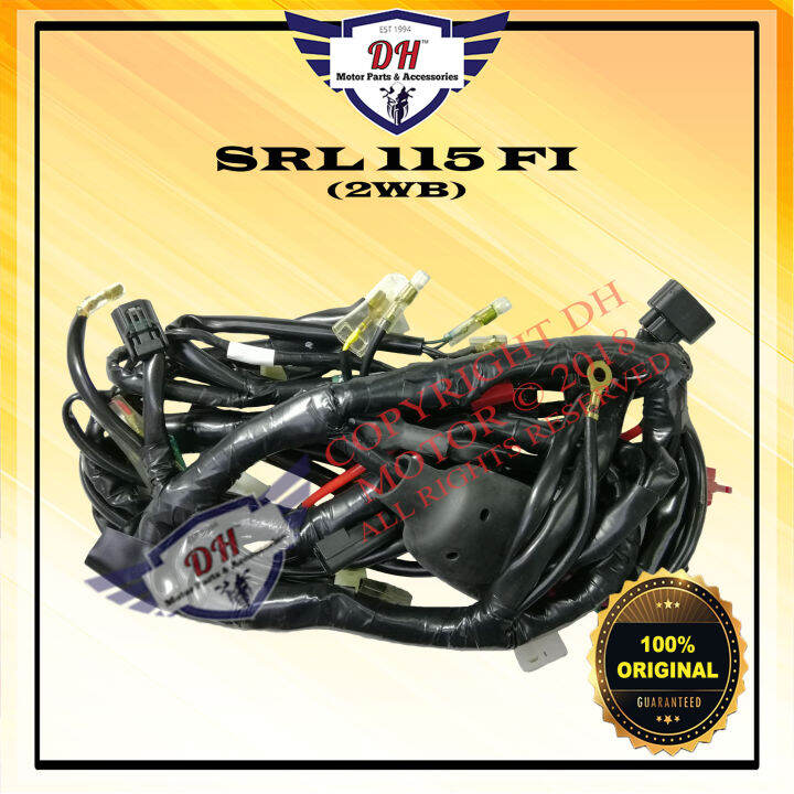 SRL 115 FI (ORIGINAL) (2WB) WIRING BODY WIRE HARNESS FULL SET YAMAHA | Lazada