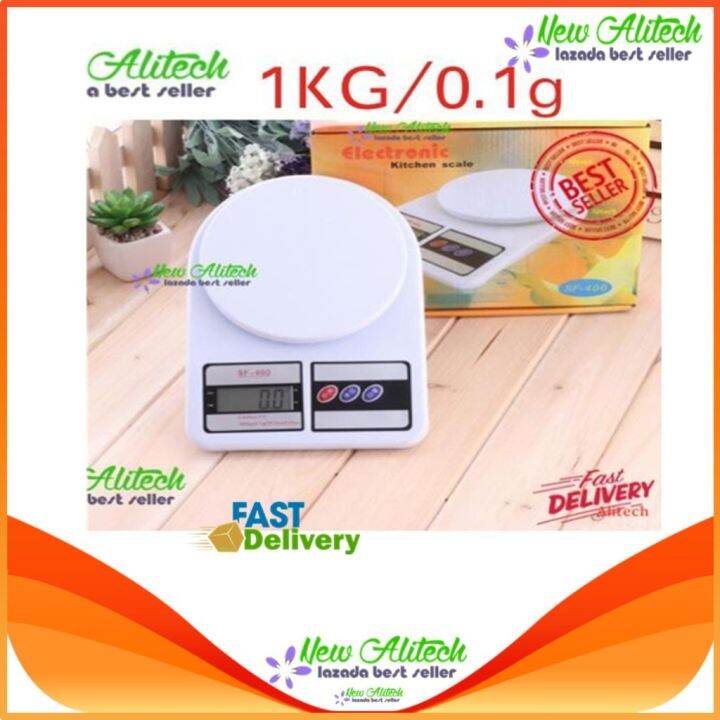 โปรโมชั่น New Alitech เครื่องชั่งดิจิตอล 1 กิโลกรัม ตาชั่งดิจิตอล มีแถม