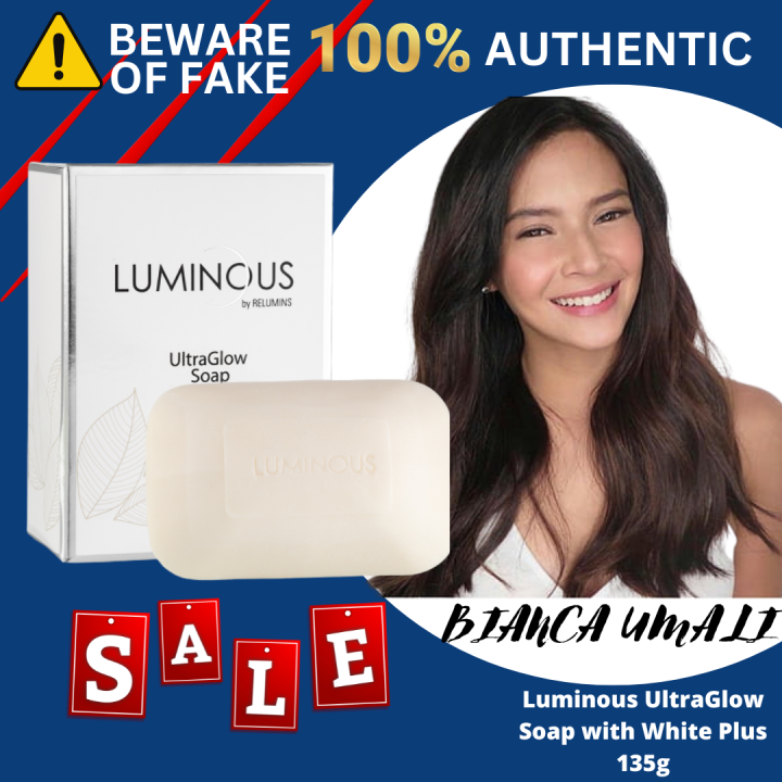 Luminous UltraGlow Soap with White Plus 135g] Skin brightening and ...