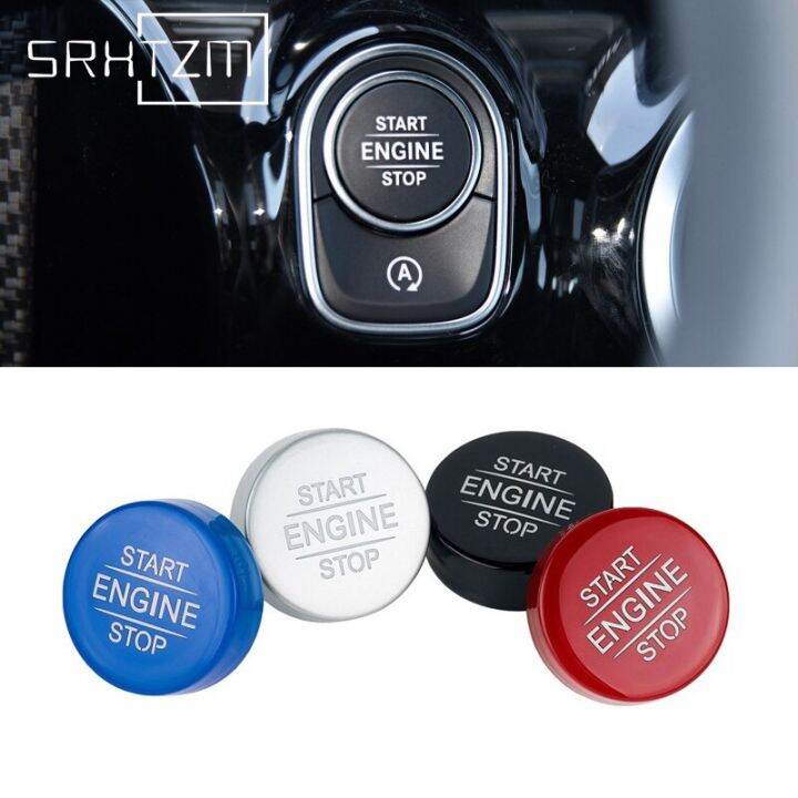 Start Stop Engine Button Cover Trim For Mercedes Benz A Class W177 B ...
