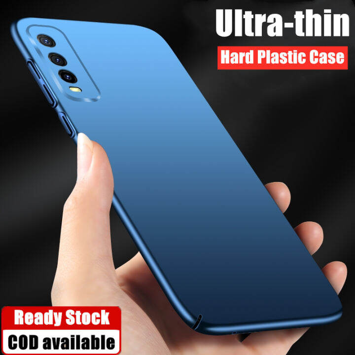 For Vivo Y20i V2027 V2032 Slim Fit Hard Plastic Phone Case Full ...