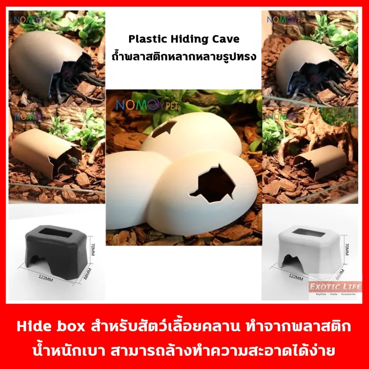 Plastic Hiding Cave ถ้ำพลาสติกหลากหลายรูปทรง | Lazada.co.th