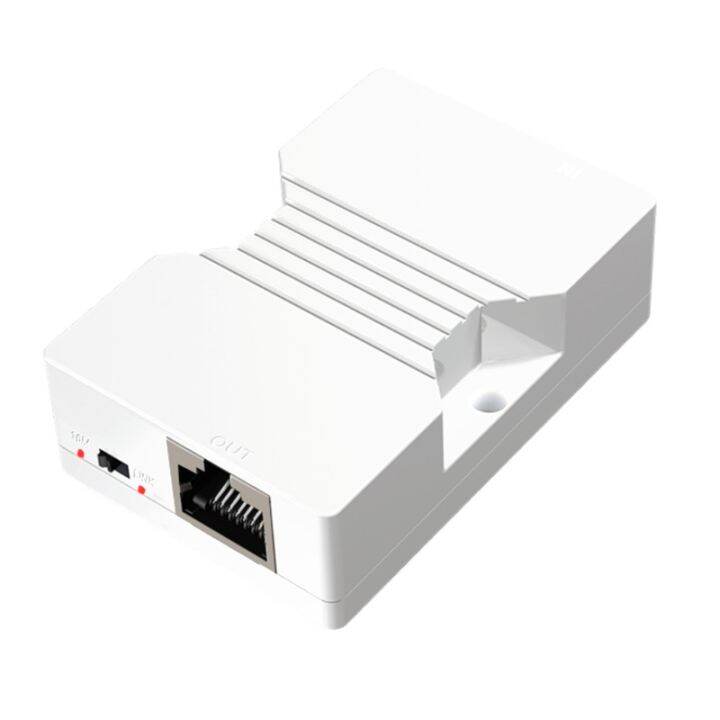 Poe Signal Extender 2 Rj45 10M Ethernet Data Enhancement Repeater ...