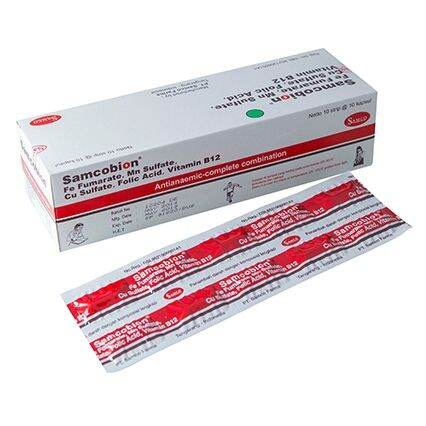 Samcobion Box Isi 10 Strip (100 Kapsul) Suplemen Makanan | Lazada Indonesia