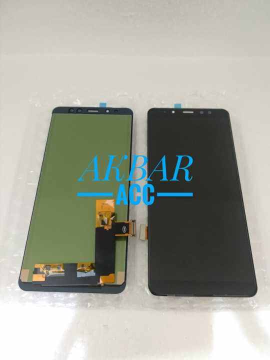 LCD SAMSUNG A8 2018 / A530 FULLSET + TOUCHSCREEN ORIGINAL OEM/OLED2 ...