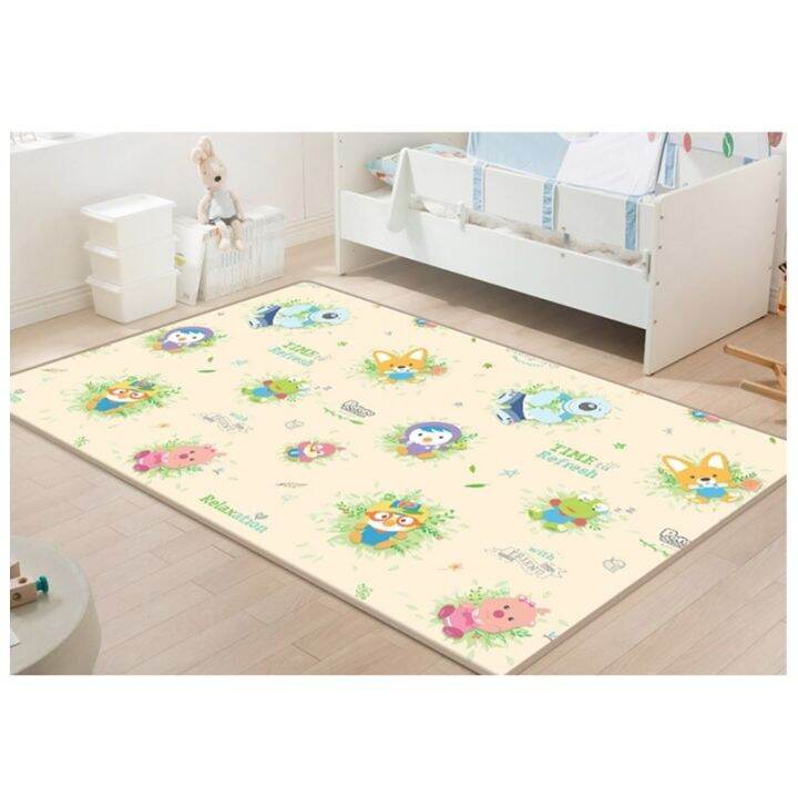 Parklon Pororo Sky Watching Well being Kids Playroom Mat Living room ...
