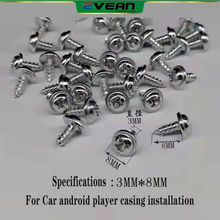 3x8mm Screw For Android player Car Stereo Casing frame installation ...
