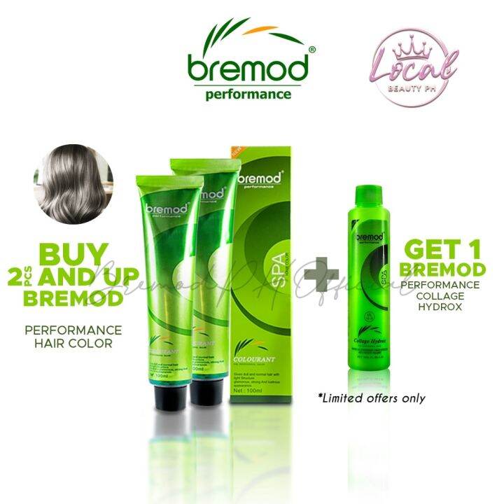 Bremod Hair Color( Brown Blonde Light Golden Flaxen Yellow) 100 ml ...