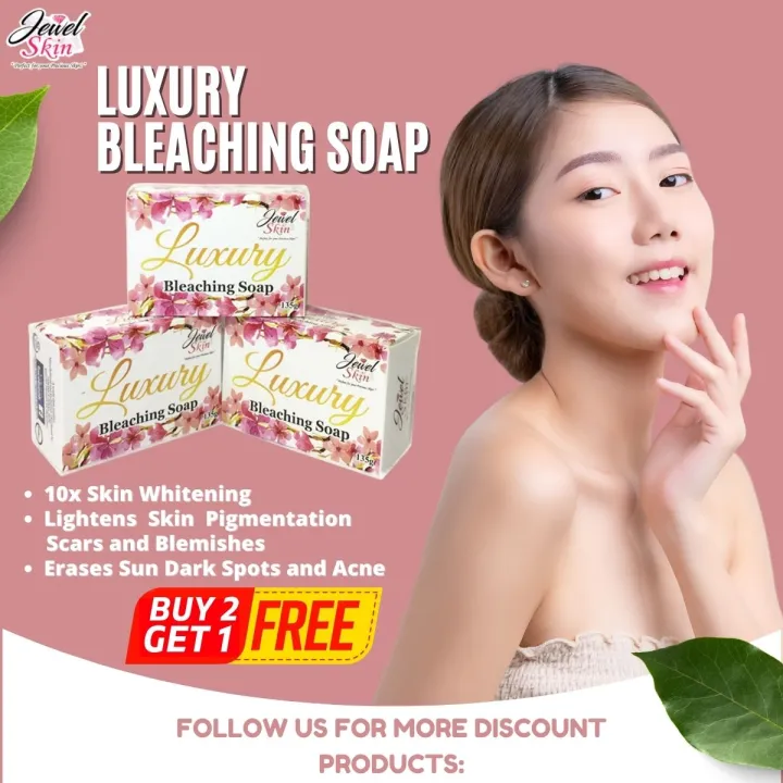 B2T1 Jewel Skin Luxury Bleaching Soap | Ultra Bleaching Intensive Skin ...