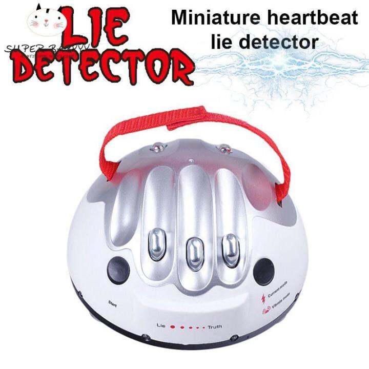 Sby Micro Lie Detector Electric Shocking Polygraph Test Truth Analyzer