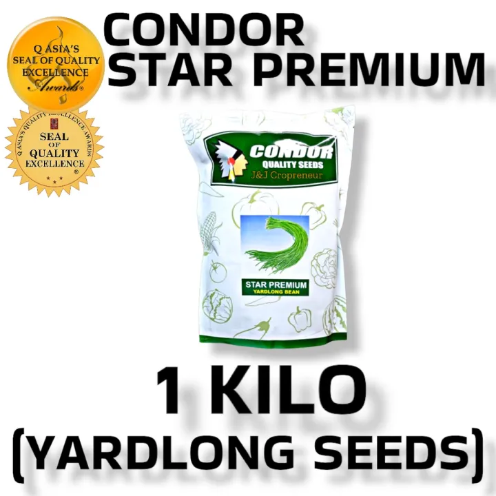 STAR PREMIUM YARLONG BEAN SEEDS - SITAO SEEDS - CONDOR SEEDS - 1 KILO ...