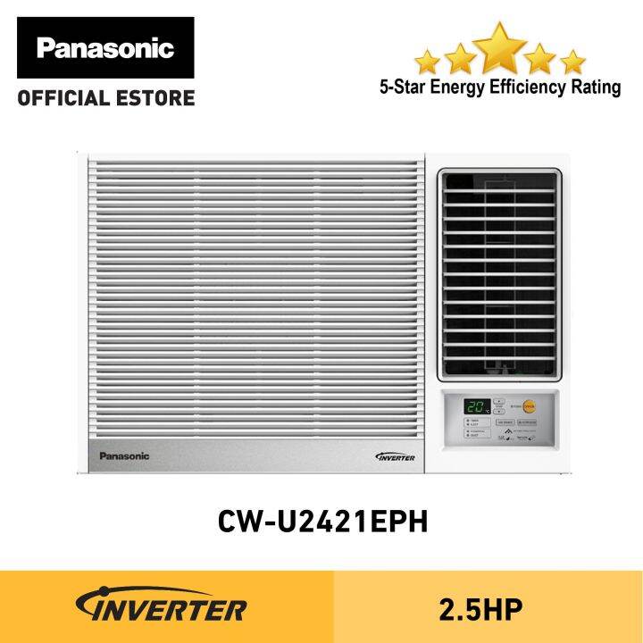 Panasonic CW-U2421EPH 2.5HP Inverter Window Type Air Conditioner | Lazada PH
