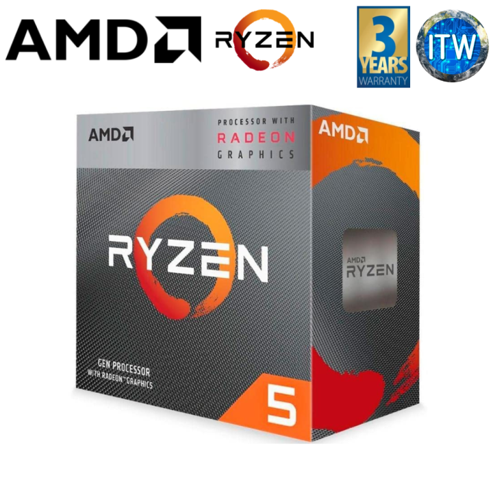 AMD Ryzen 5 4600G 6-Cores, 12-Threads Desktop Processor | Lazada PH