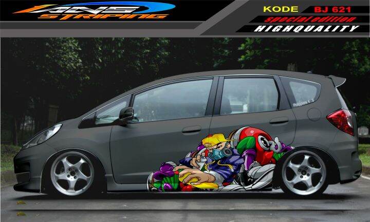 STIKER DECAL MOBIL SIGRA / STICKER MOBIL CALYA / STICKER MOBILIO ...