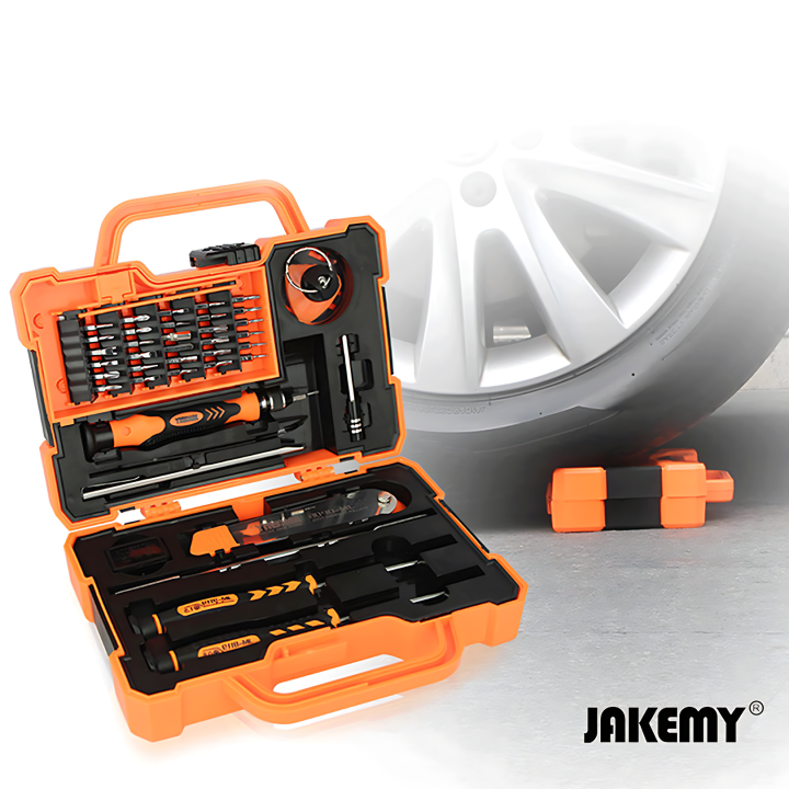 JAKEMY JM-8139 Obeng Set Tool Box Multi-functional CR-V Hand Tool Screwdriver Tool Box | Lazada ...