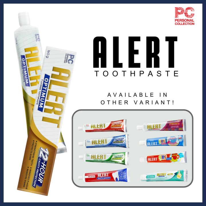 Personal Collection Alert Toothpaste 160 grams | Lazada PH