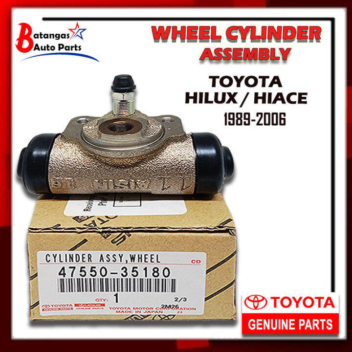 TOYOTA GENUINE WHEEL CYLINDER ASSEMBLY FOR TOYOTA HILUX / HIACE 2L 1989 ...