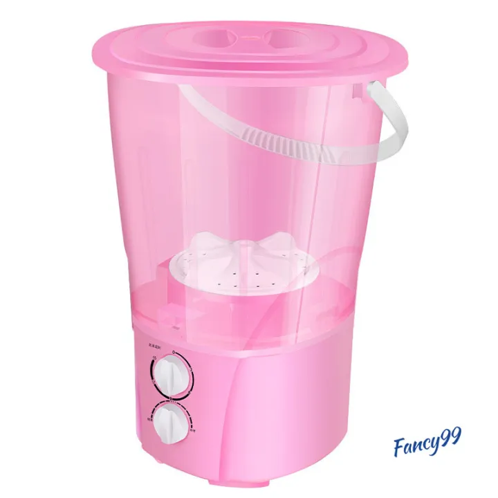 FCY Mini Portable Electric Travel Washing Machine with Detachable ...