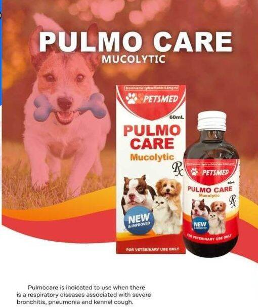 PulmoCare Syrup for Dog and Cat 60ml with FREE SYRINGE | Lazada PH