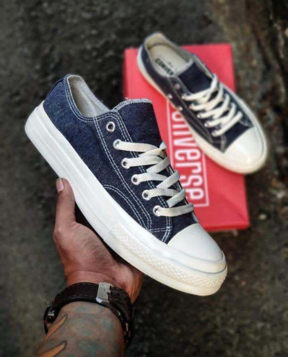 Sepatu sneakers all star denim model-sepatu sekolah-sepatu kuliah ...