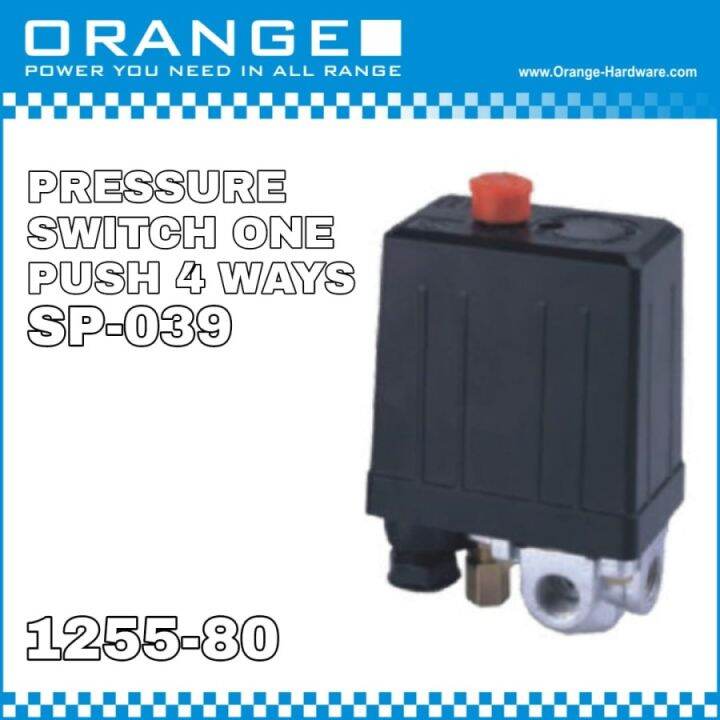 Otomatis Compressor 4 Way Otomatis Kompresor ORANGE portable | Lazada ...