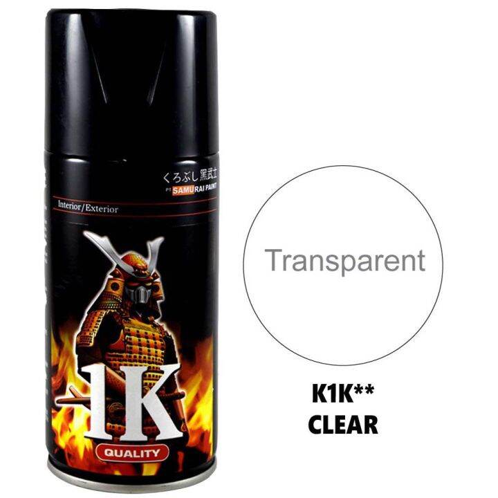 Samurai Paint K1K Clear 300ml | Lazada PH