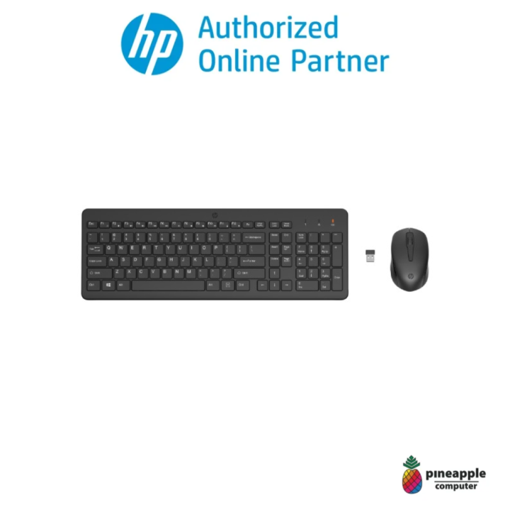 Hp 330 Wireless Mouse And Keyboard Combination Lazada