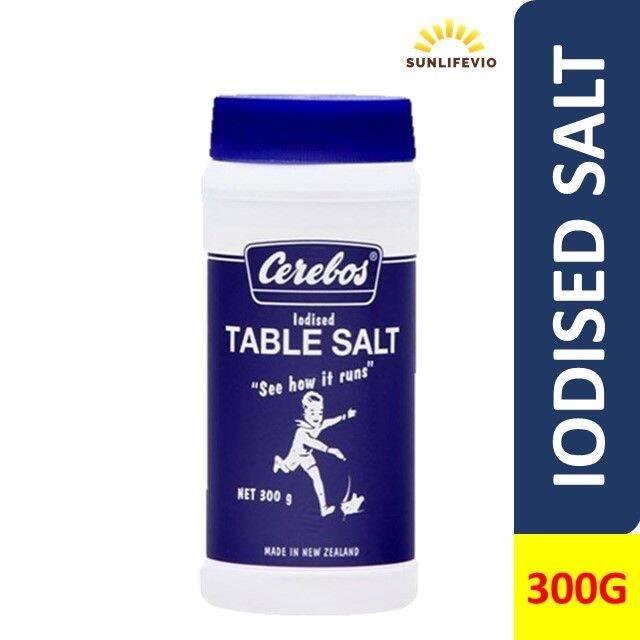 CEREBOS IODISED TABLE SALT 300GM | Lazada