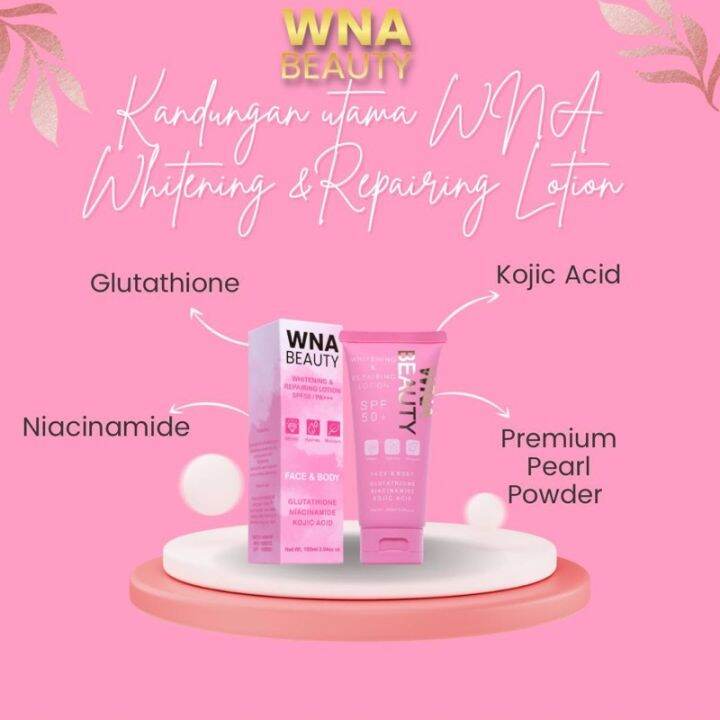 SET WNA BEAUTY LOTION WHITENING ORIGINAL 💯 HQ | Lazada