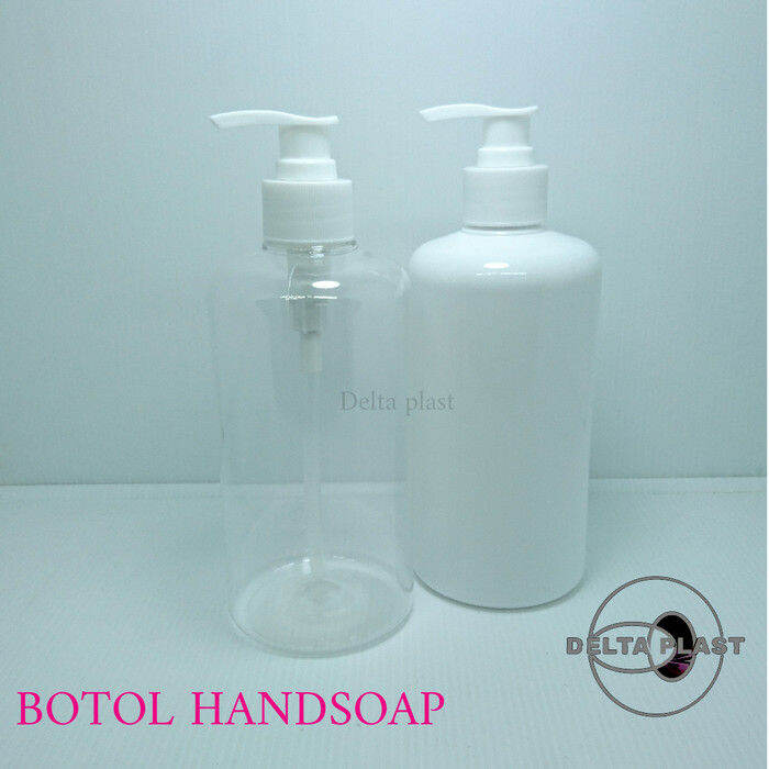 botol hand soap 500 ml / botol pump 500ml - Putih | Lazada Indonesia