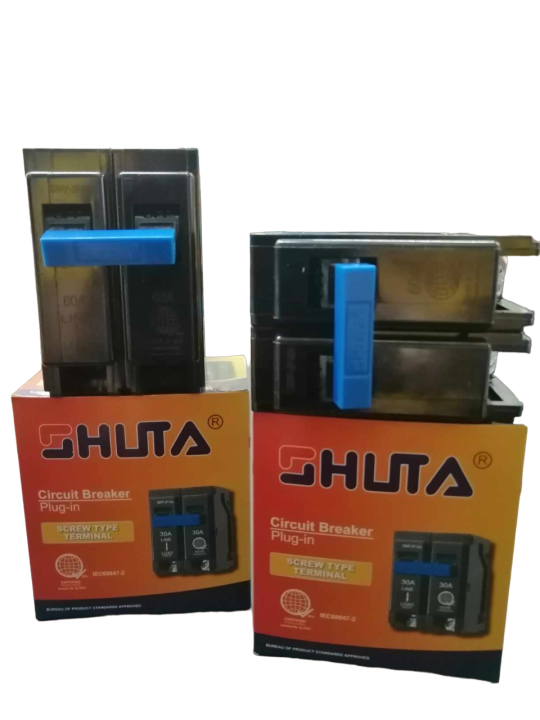 SHUTA SBRP-2P Plug-in Circuit Breaker ( 2POLE -220V ) | Lazada PH
