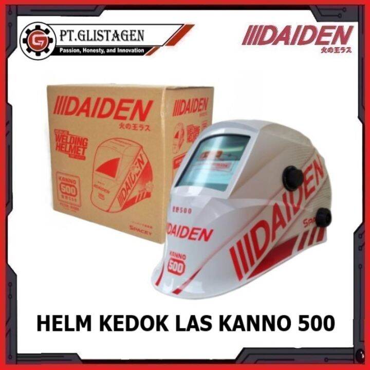 Helm Las Kedok Las Topeng Las Otomatis Auto Dark KANNO 500 DAIDEN ...