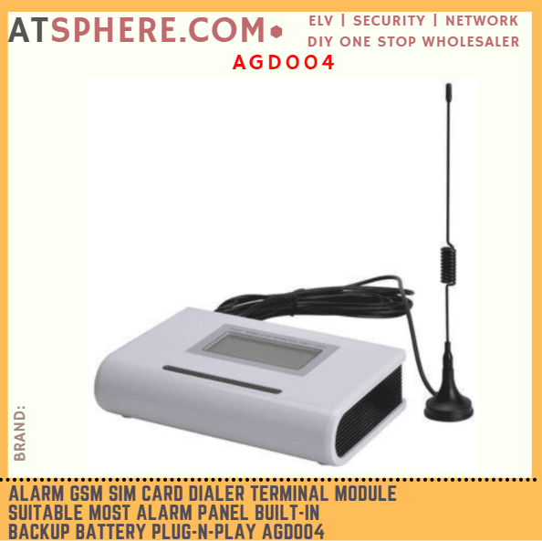 Security Burglar Alarm GSM SIM Card Dialer Terminal Module Suit Most ...