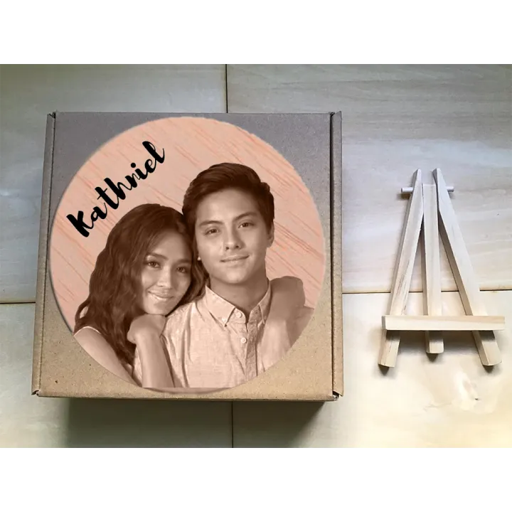 Personalized Balsa Wood Laser Engraved Picture Customized Printed Photo ...