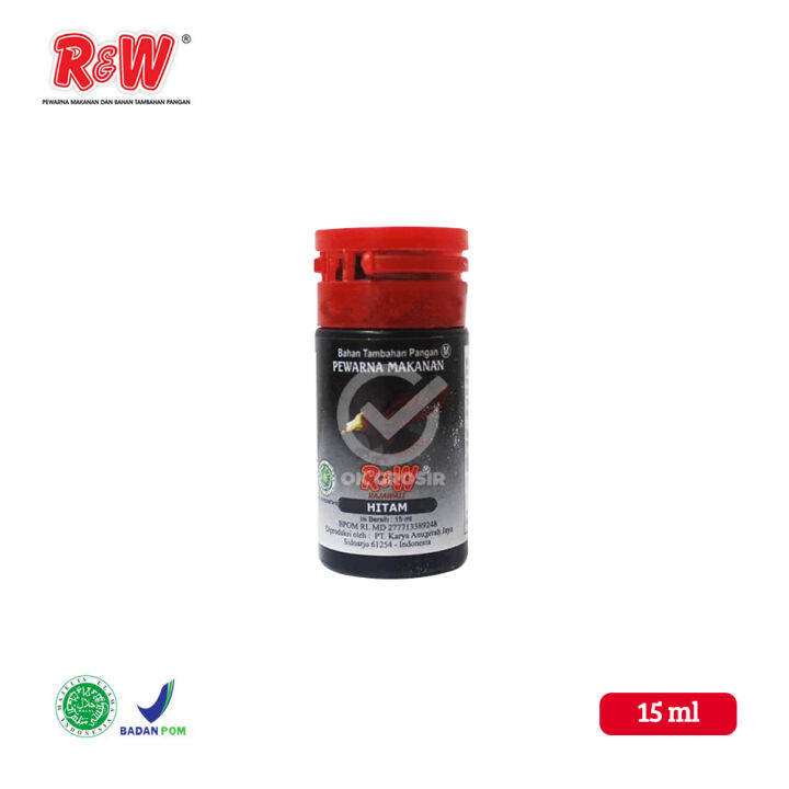 [Hitam] Pewarna Rajawali Kecil [15 ml] | Lazada Indonesia