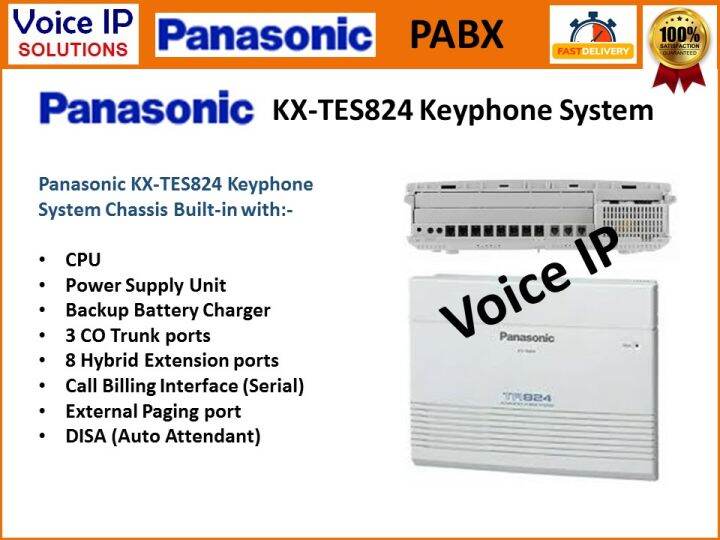 Panasonic KX-TES824 / KX-TES824ML Keyphone System/ PABX | Lazada