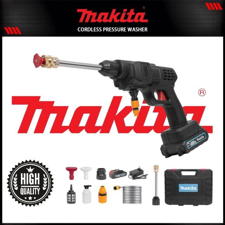 MAKITA Cordless Car Washer Water Jet High Pressure Car Wash Gun ...