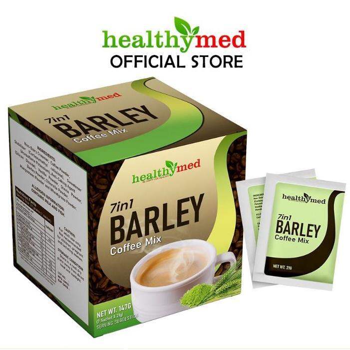 Healthymed 7in1 Barley Coffee Mix - Barley Herbal Coffee Mix with ...