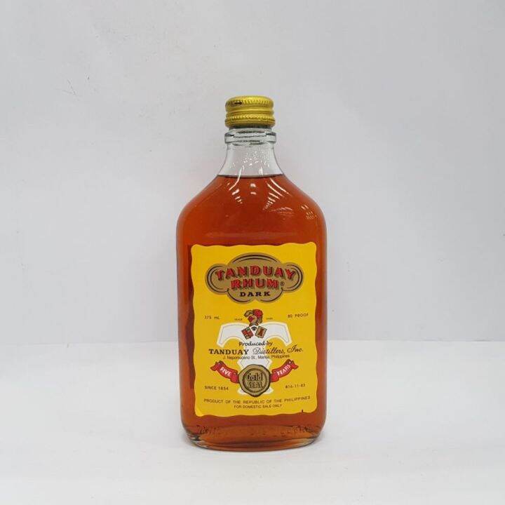 Tanduay Rhum Dark 5 Years 375ml | Lazada PH