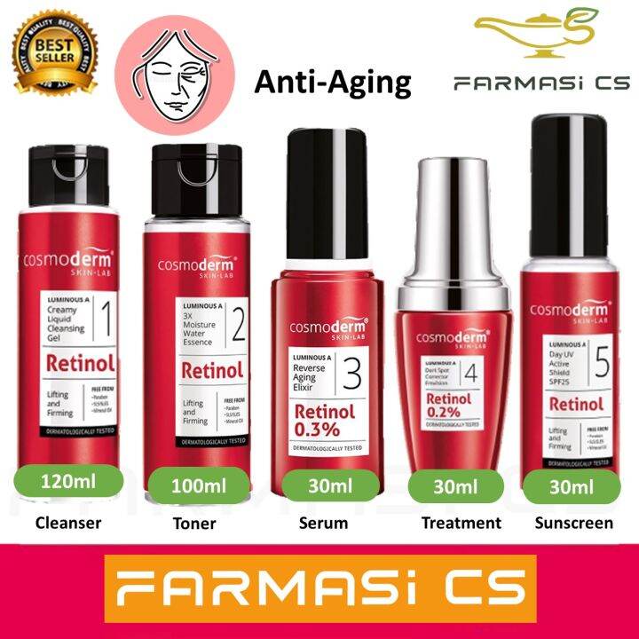 Cosmoderm LUMINOUS A Lifting and Firming Skin Set | Lazada