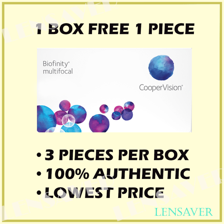 [PRE-ORDER] BIOFINITY MULTIFOCAL Cooper Vision Silicone Hydrogel /库博 ...