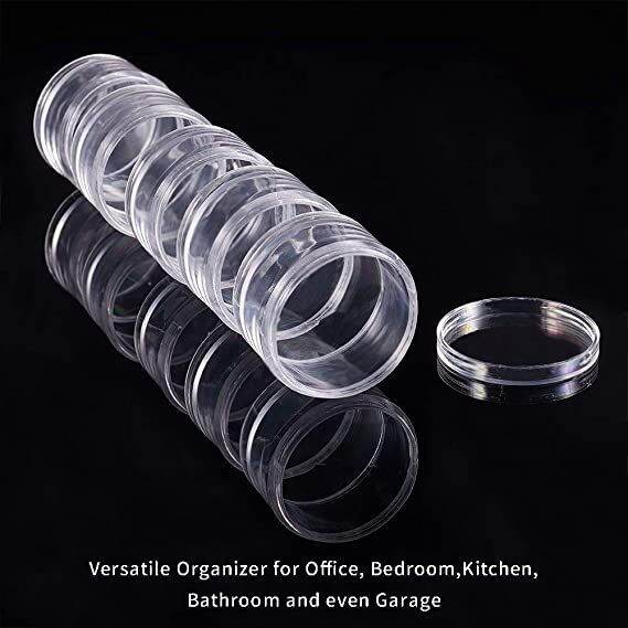5 Layers Stackable Interlocking Screw Clear Containers Storage Box ...
