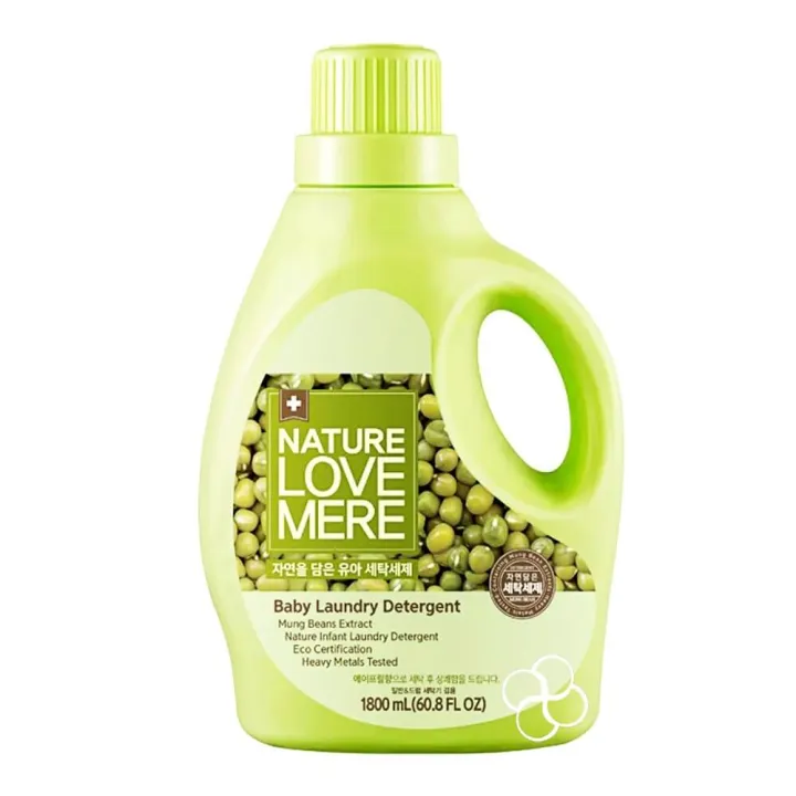 Nature Love Mere Mungbean Baby Liquid Detergent 1800mL | Lazada PH