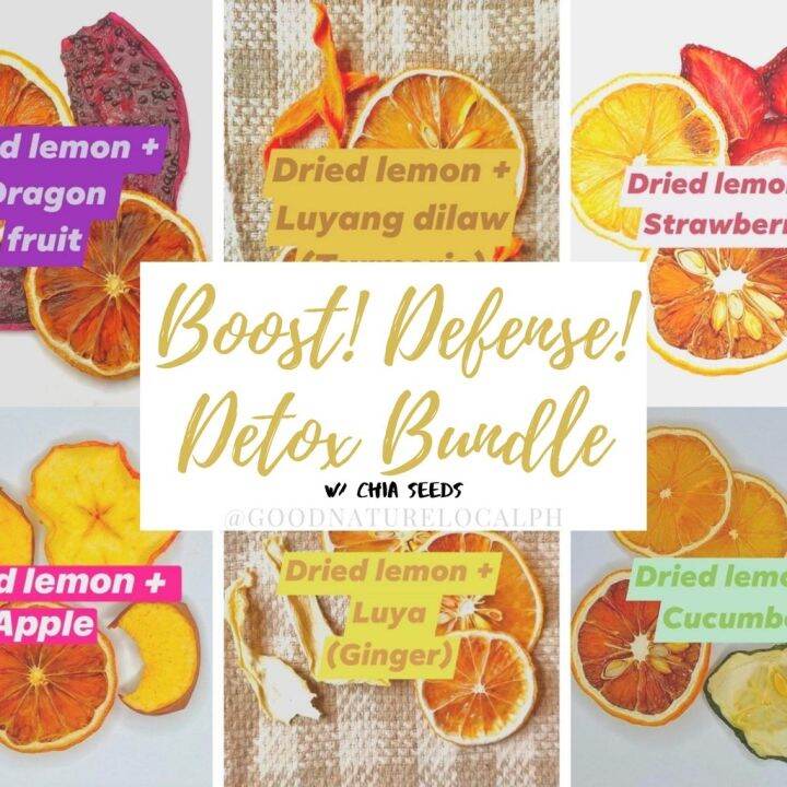 Bagong ۞ BOOST! DEFENSE! DETOX BUNDLE (7 PACKS CHIA) Good Nature Fruit ...