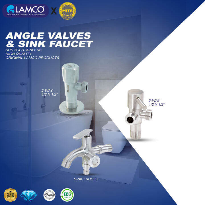 LAMCO PREMIUM QUALITY ANGLE VALVES | Lazada PH