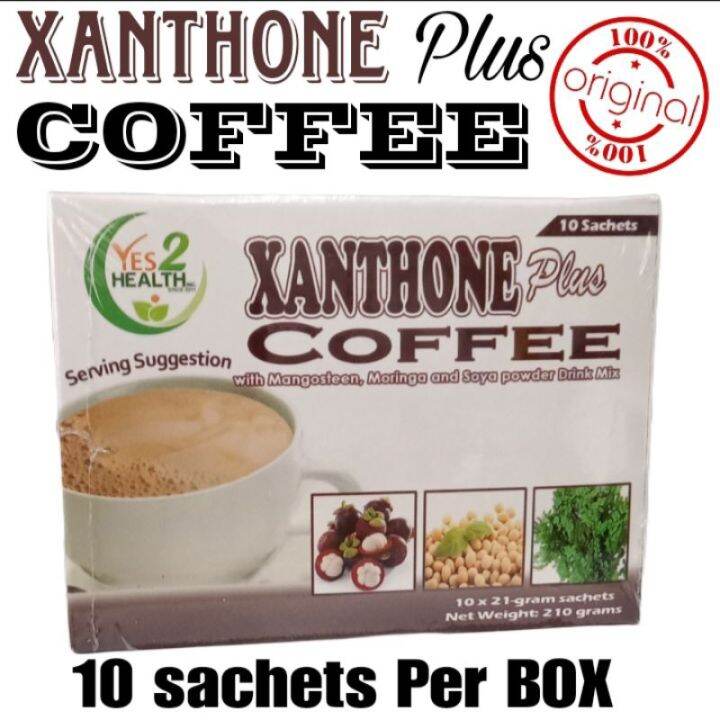 Xanthone Plus Coffee (10 sachets/Box) 0riginal!!! | Lazada PH