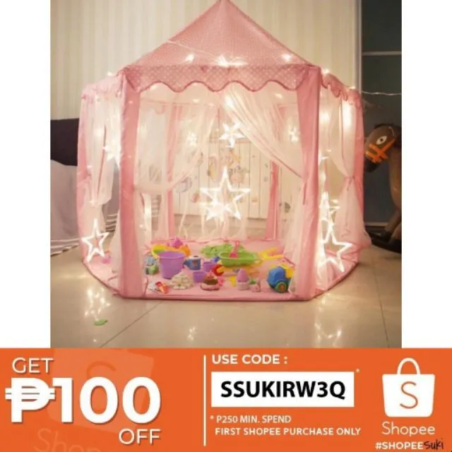 Car Roof Tent Princess Castle Kids Play Tent Child Play Tent | Lazada PH
