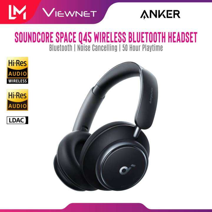 Anker A3040 Soundcore Space Q45 Adaptive Noise Cancelling Headphones ...