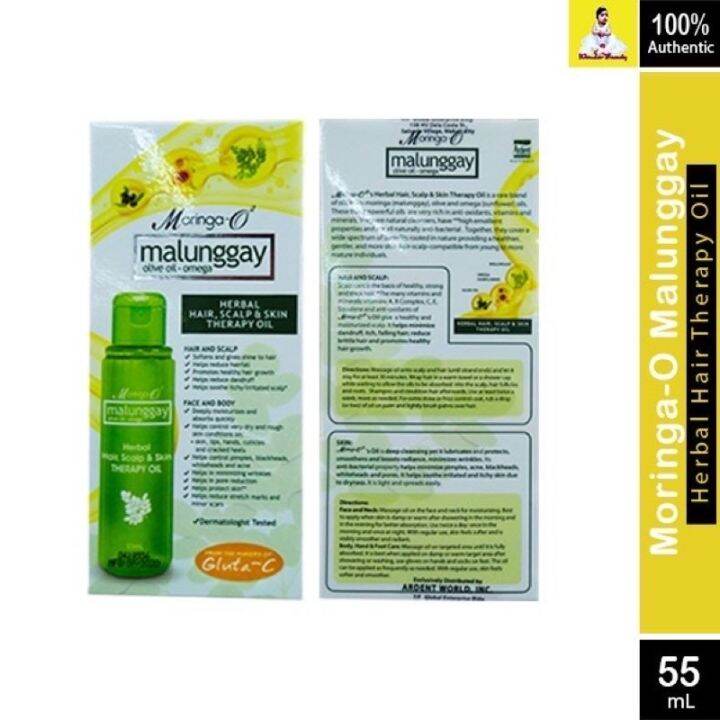 Moringa-O2 Malunggay Herbal Hair, Scalp & Skin Therapy Oil Available in ...